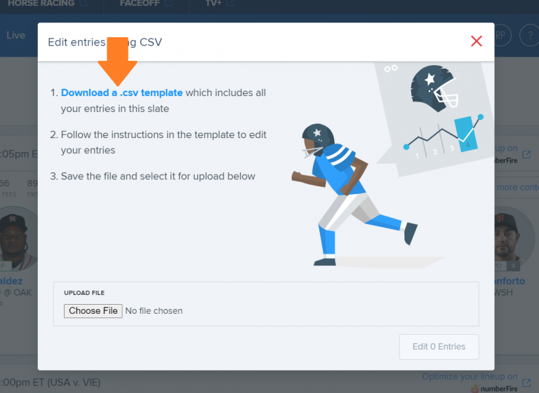 CSV Editing – DraftDime
