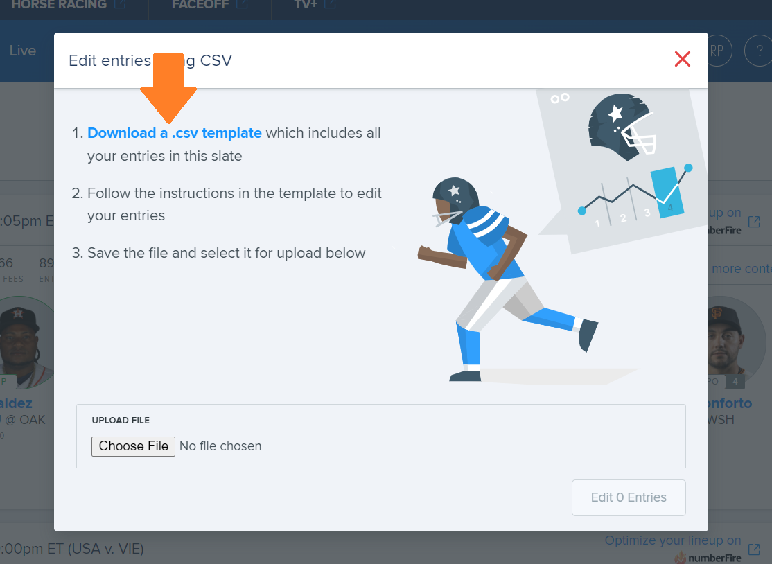 CSV Editing – DraftDime