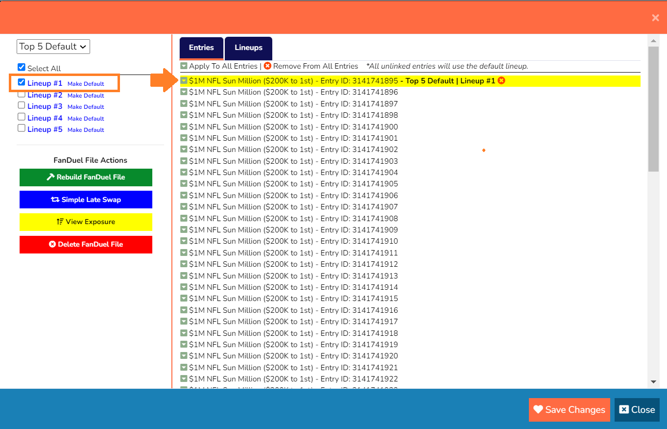 CSV Editing – DraftDime
